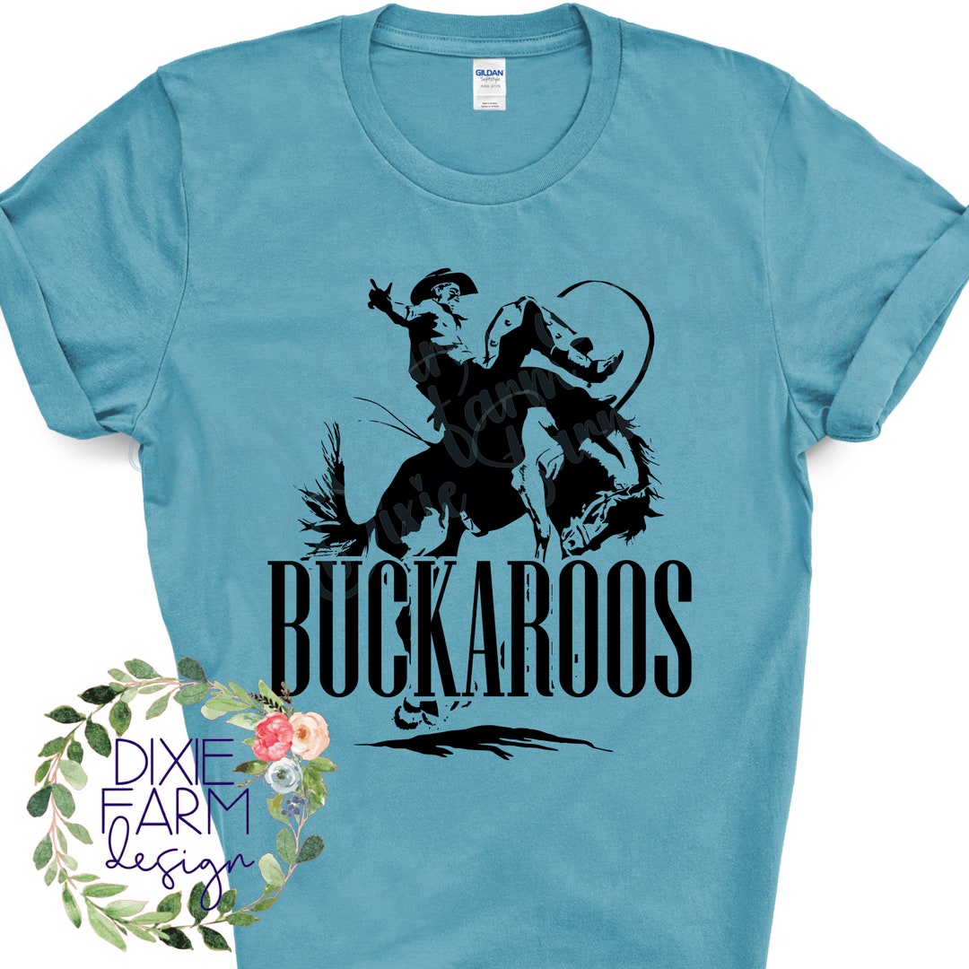 Buckaroos Mascot Shirt SVG Digital Cup File and PNG - Etsy