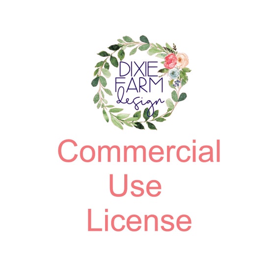 Dixie Farm Design Commercial Use Liscence - Etsy