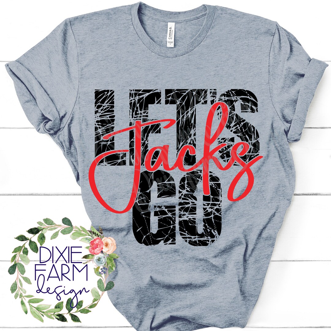 Let's Go Jacks Mascot Shirt SVG Digital Cup File and PNG - Etsy