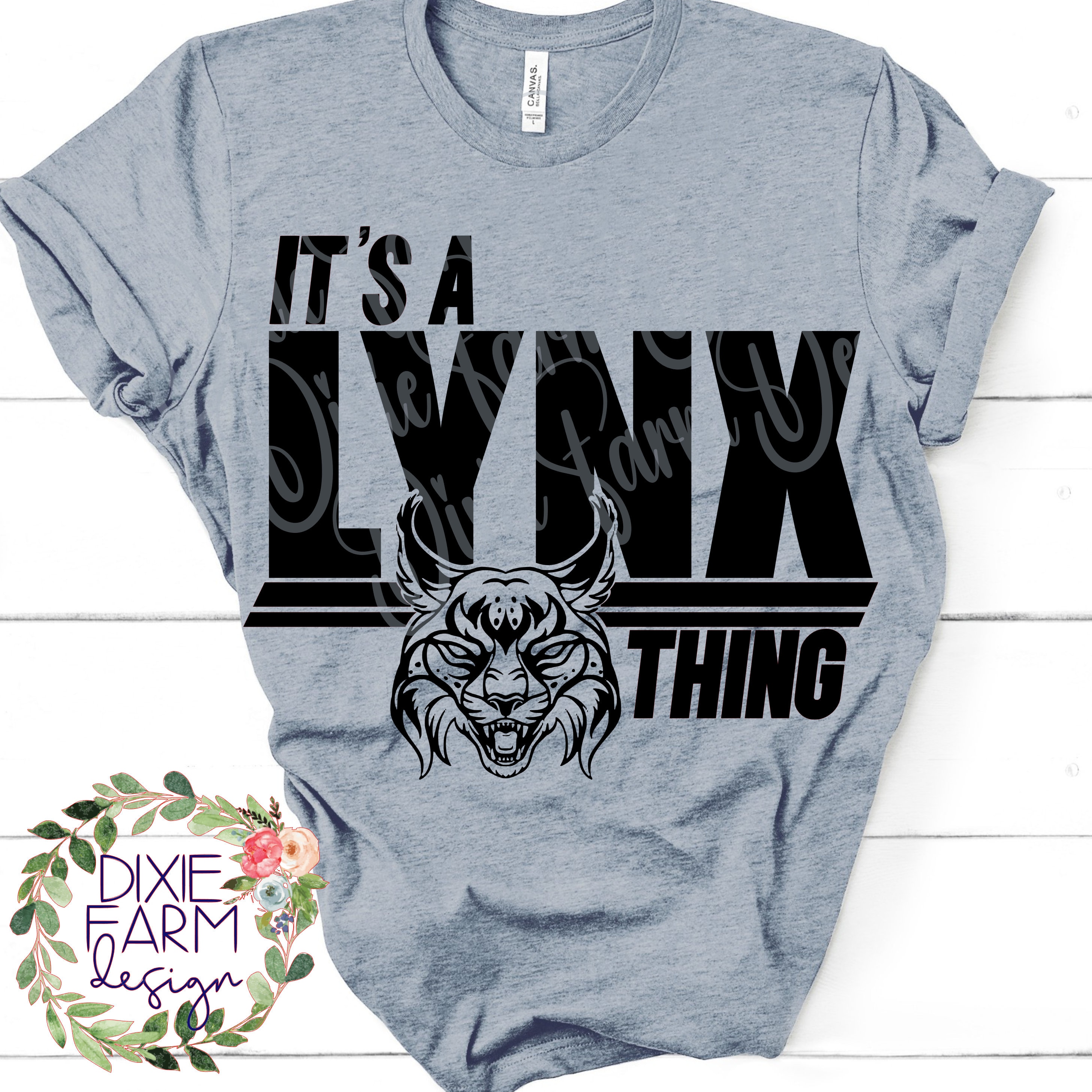 It's a Lynx Thing Mascot Shirt SVG Digital Cup File and - Etsy