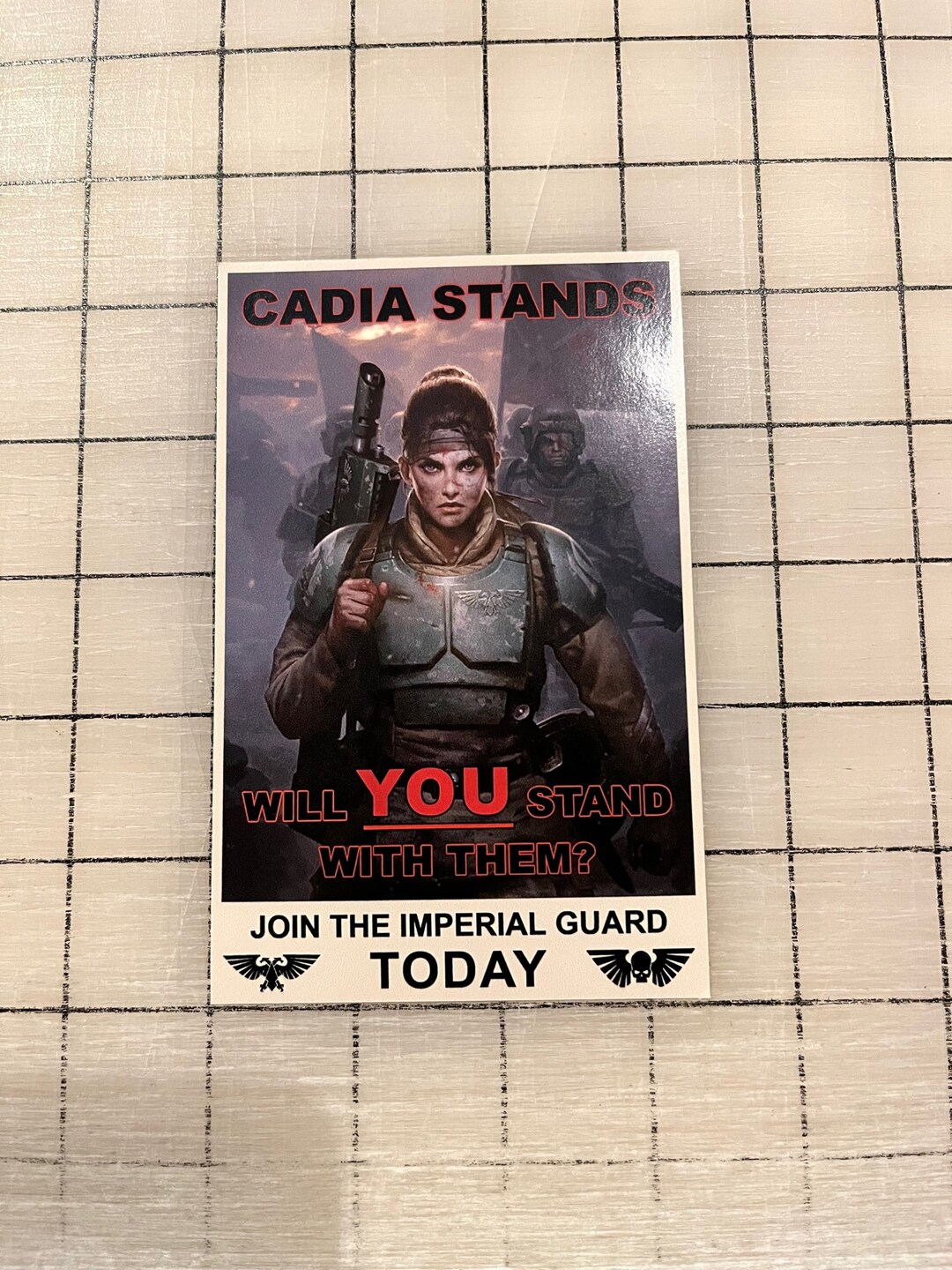 Guard Recruitment Poster Sticker - Etsy