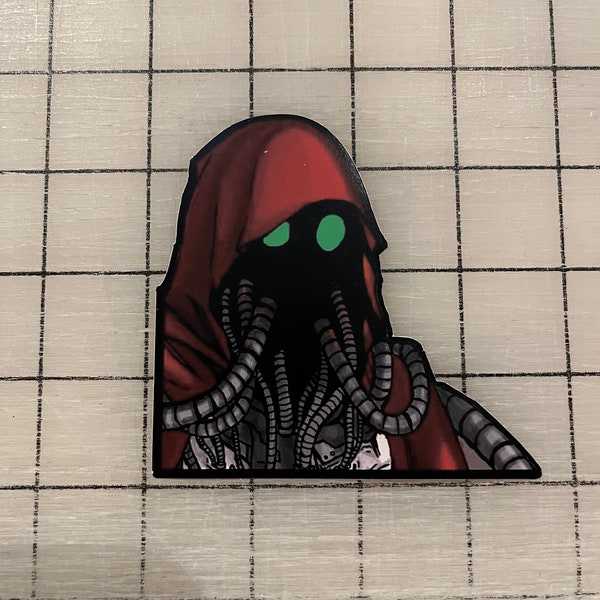 Tech Priest Sticker - Etsy