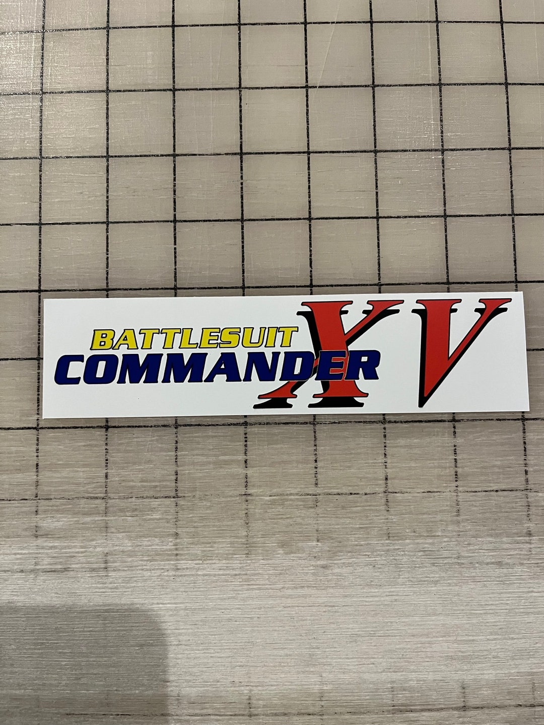 Tau Battlesuit Commander Sticker Gundam Parody - Etsy