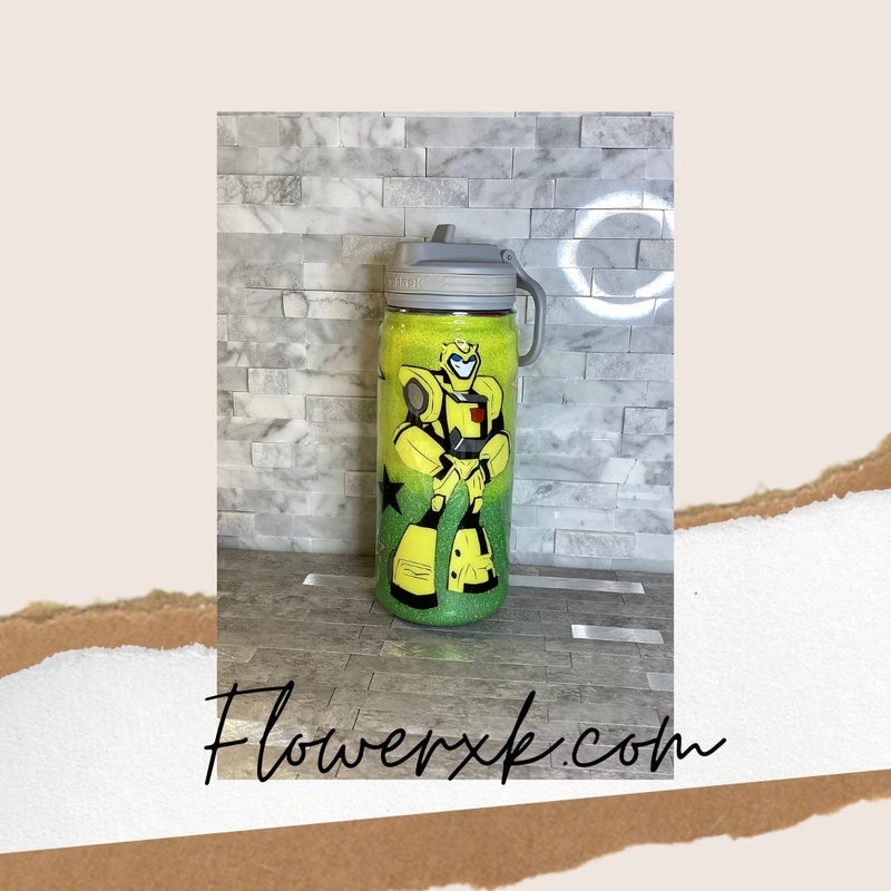 Transformer Water Bottle - Etsy