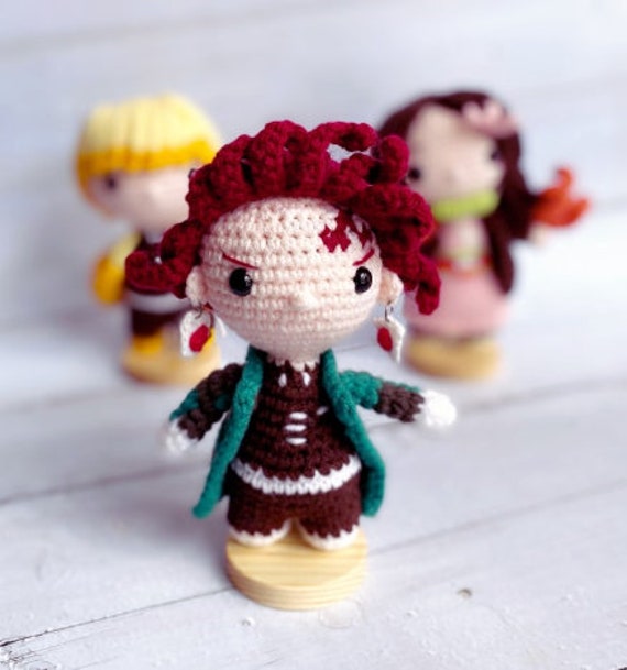 Crochet Demon Slayer Tanjirou Amigurumi Pattern - Etsy