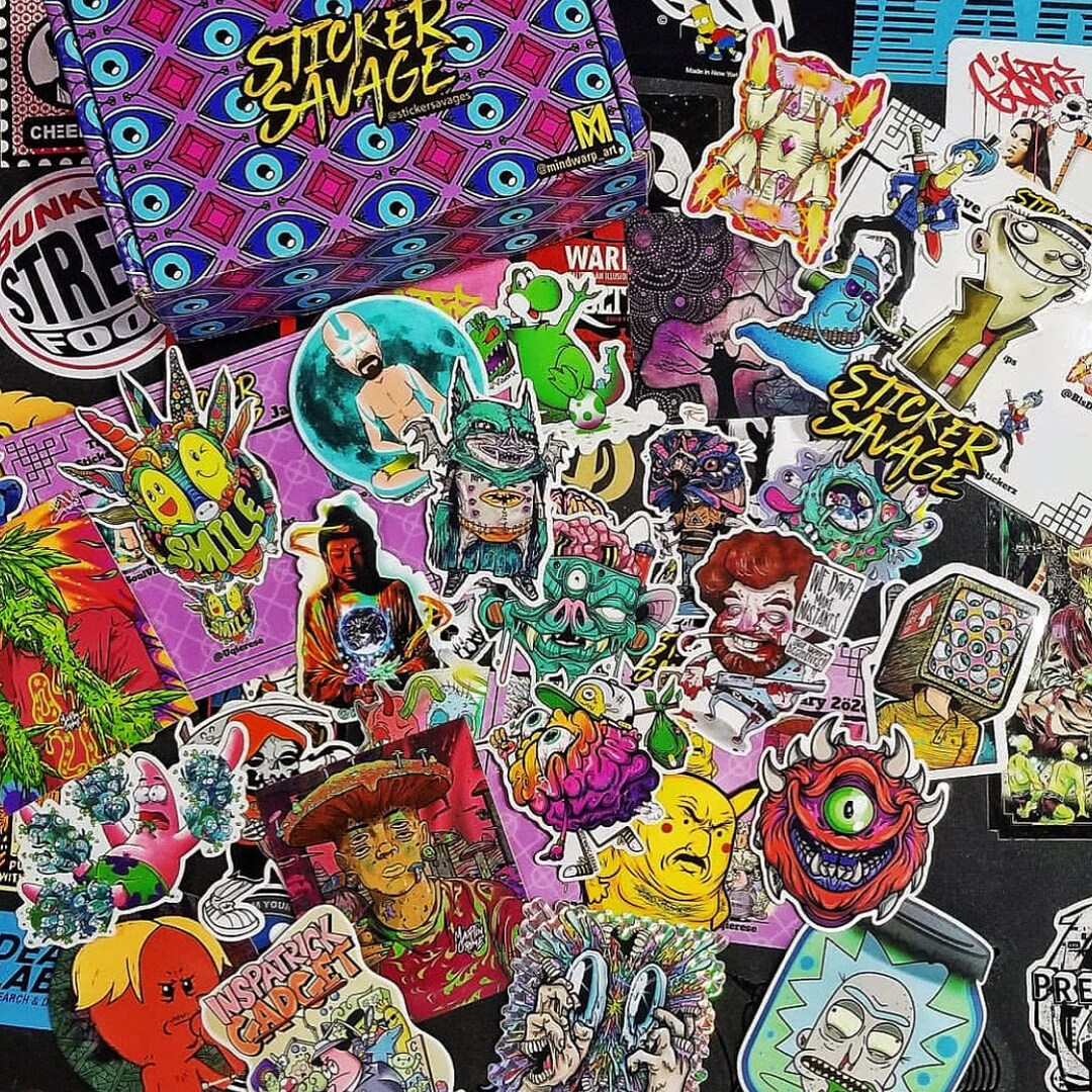 Random Vinyl Sticker From Previous Drops | Laptop Sticker | Funny ...