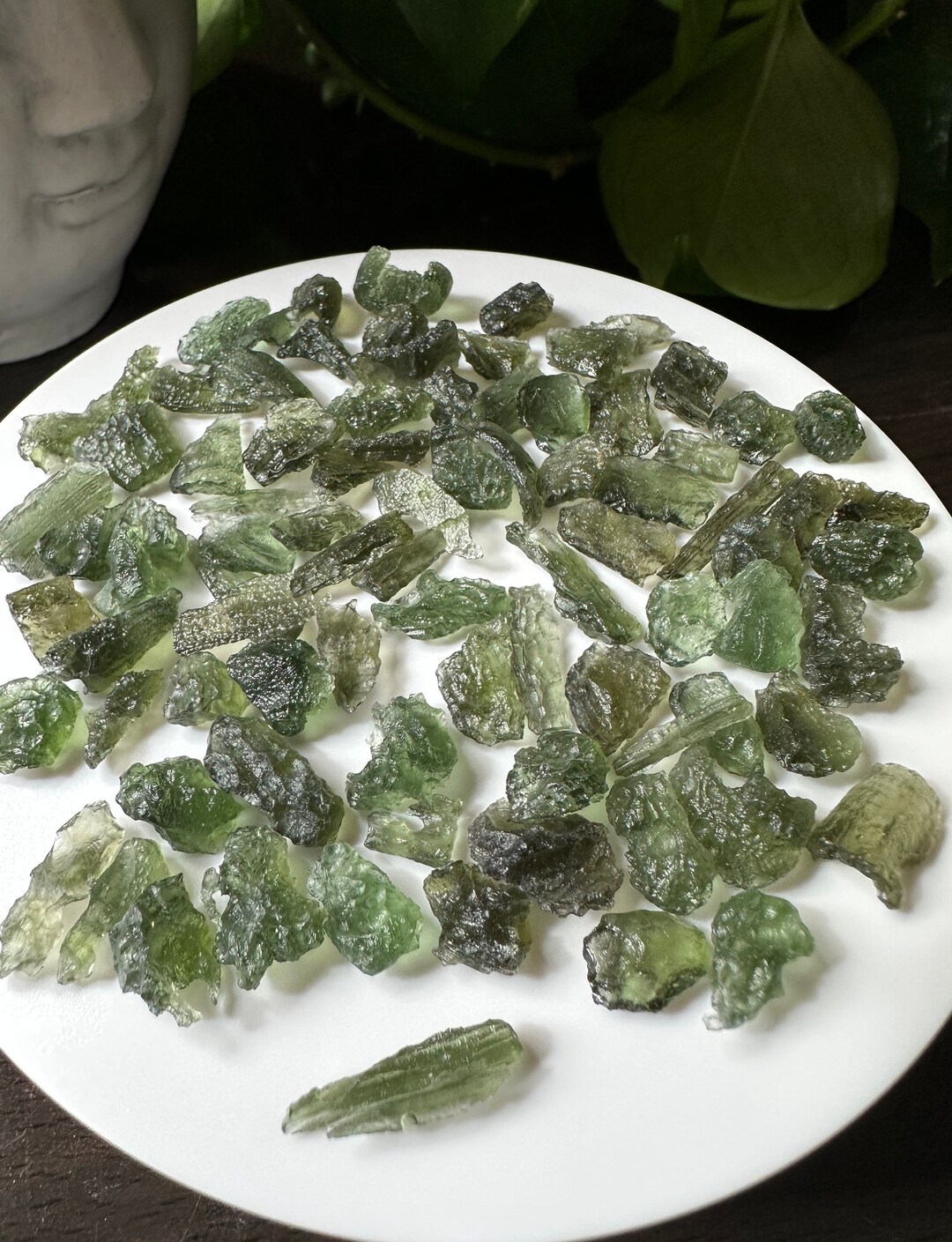 Mini Genuine Moldavite Tektite, Natural Quality Pieces From Czech ...