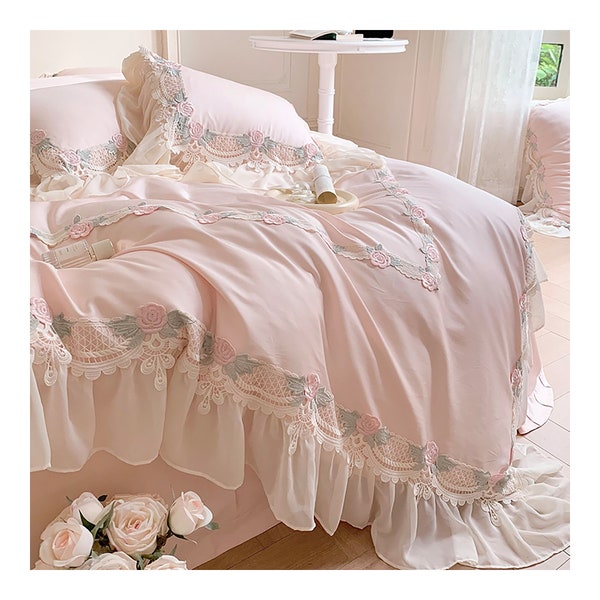 Embroidered Bedding - Etsy