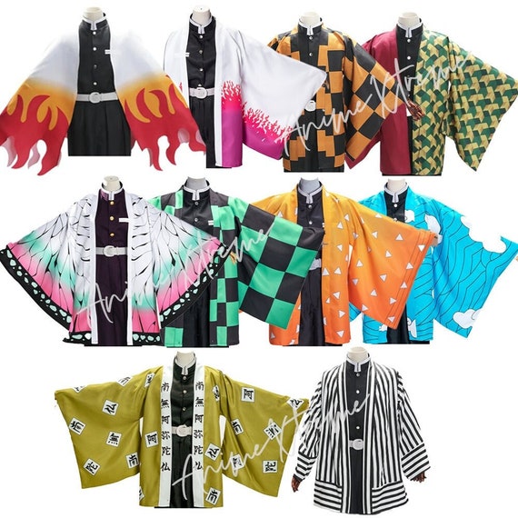 Anime Cosplay Cloak 10 Designs Japanese Haori Kimono - Etsy Australia