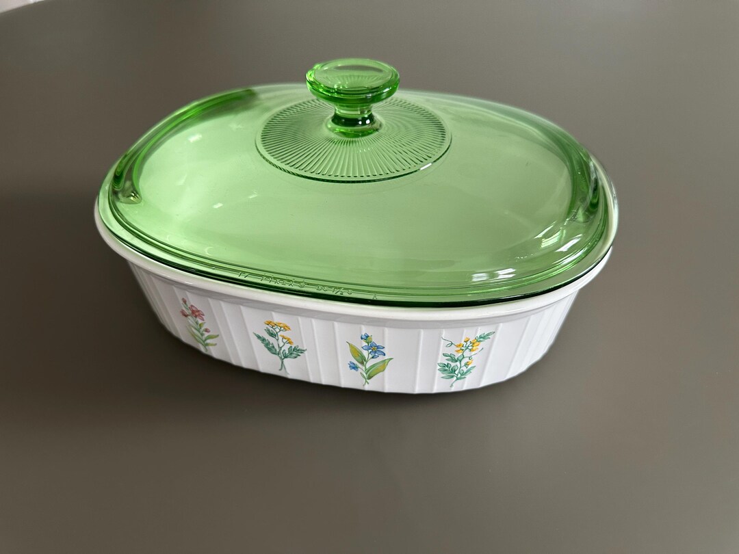 Corningware French White Oval 2.8 Liter Casserole Baking Dish F-2-B My ...