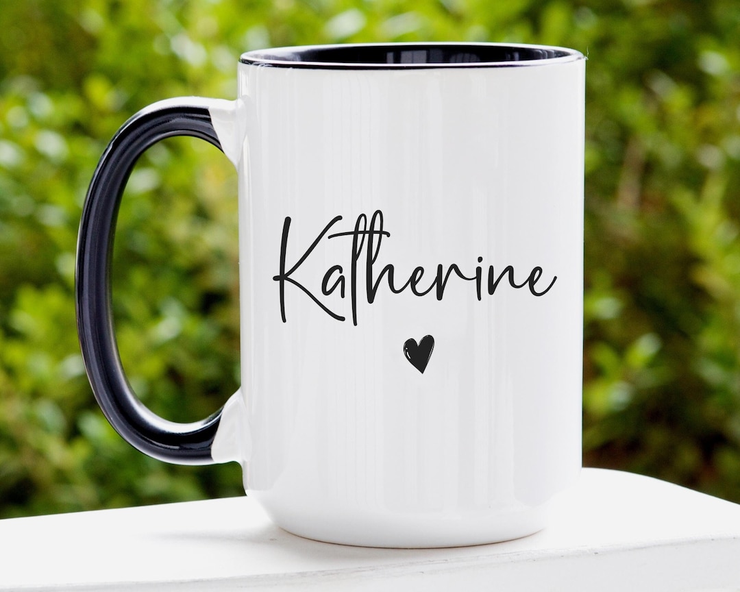 Personalized Name Mug, Custom Name Coffee Mug, Name Coffee Cup ...