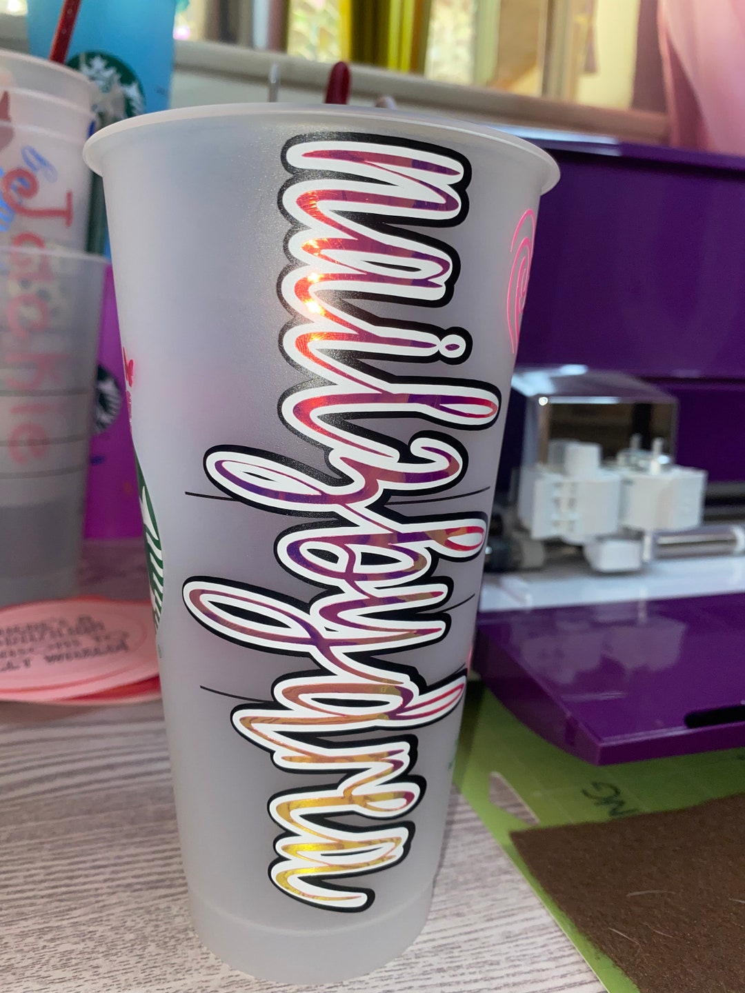 Custom Starbucks Cups - Etsy