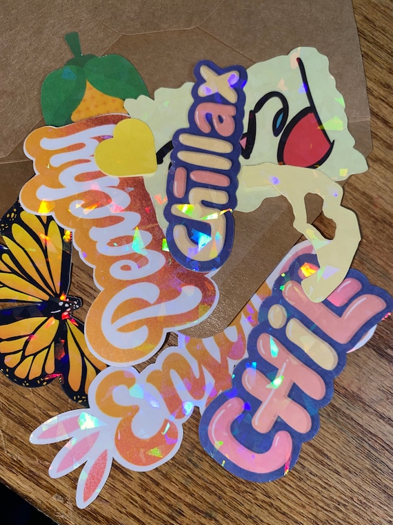 10 Pack Random Stickers - Etsy