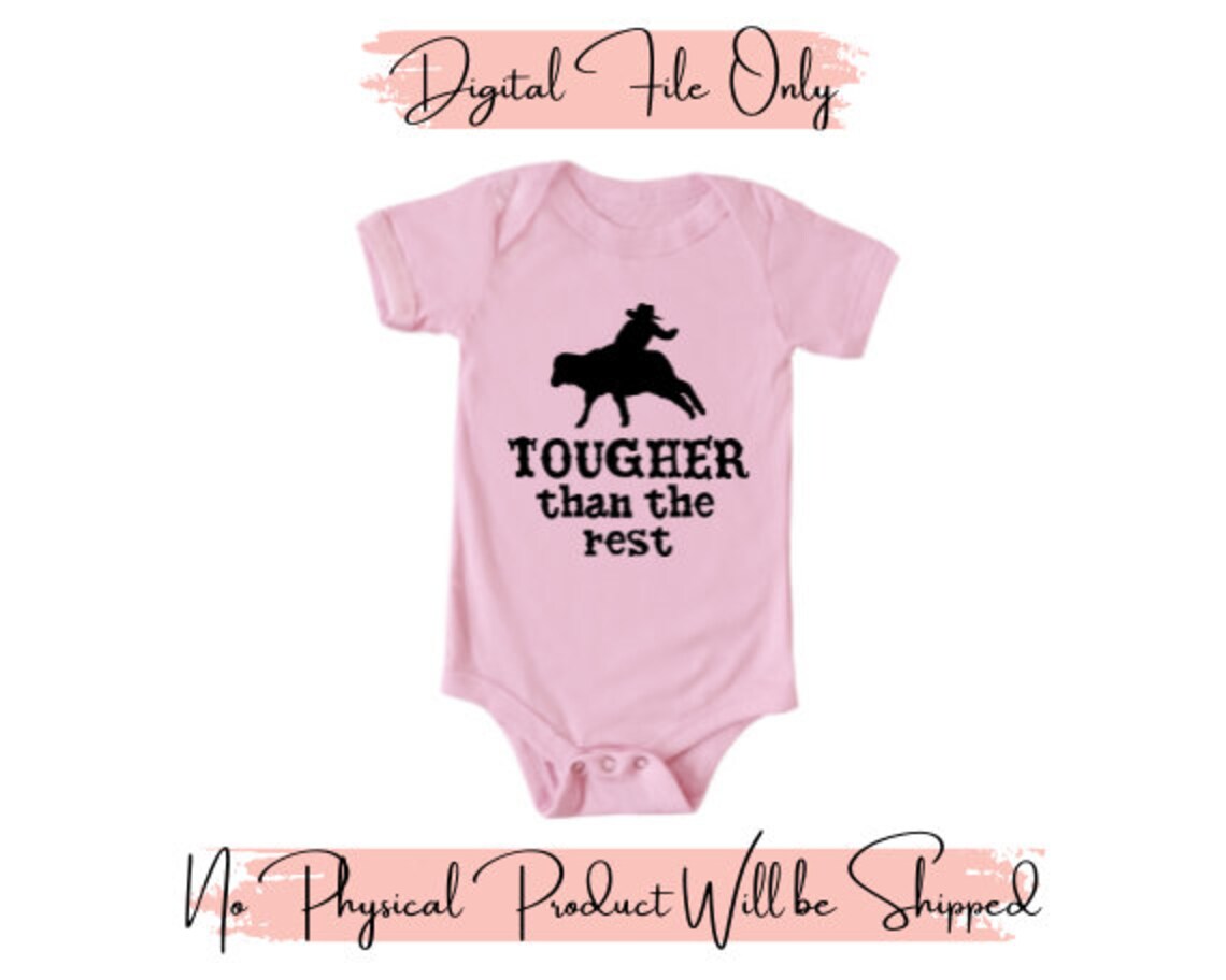 Tougher Than the Rest Mutton Busting SVG - Tougher Than the Rest Mutton ...