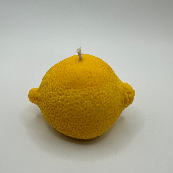 Lemon Candle - Etsy