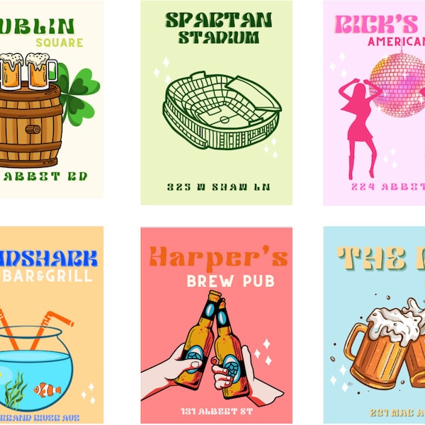 University Michigan - Etsy