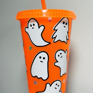 Cute Ghost Reusable Cup - Etsy