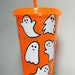 Cute Ghost Reusable Cup - Etsy