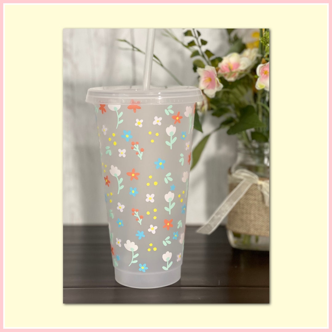 Venti Spring Flowers Reusable Cold Cup - Etsy
