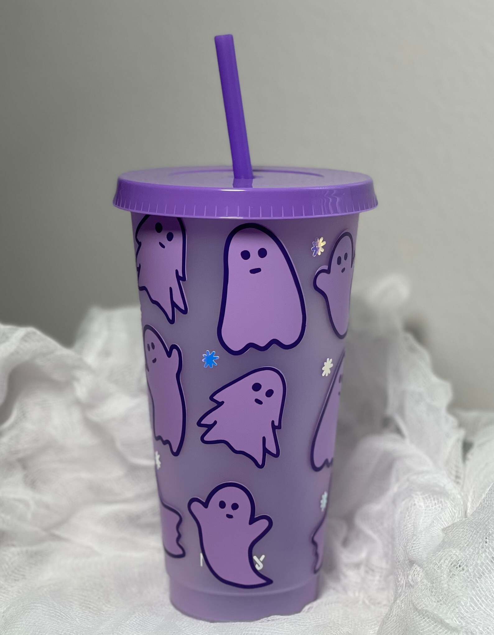 Cute Ghost Reusable Cup - Etsy