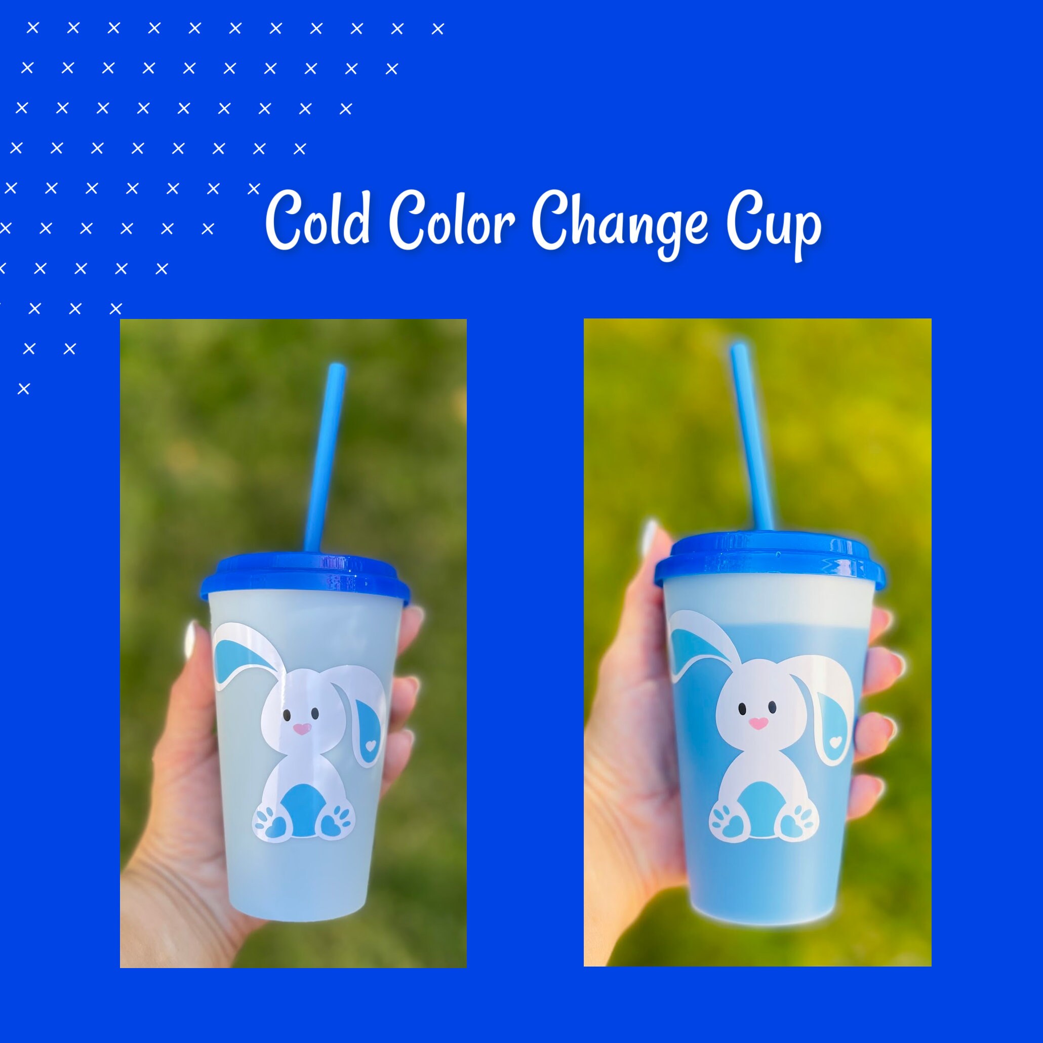 8 Oz Color Change Kids Cups - Etsy