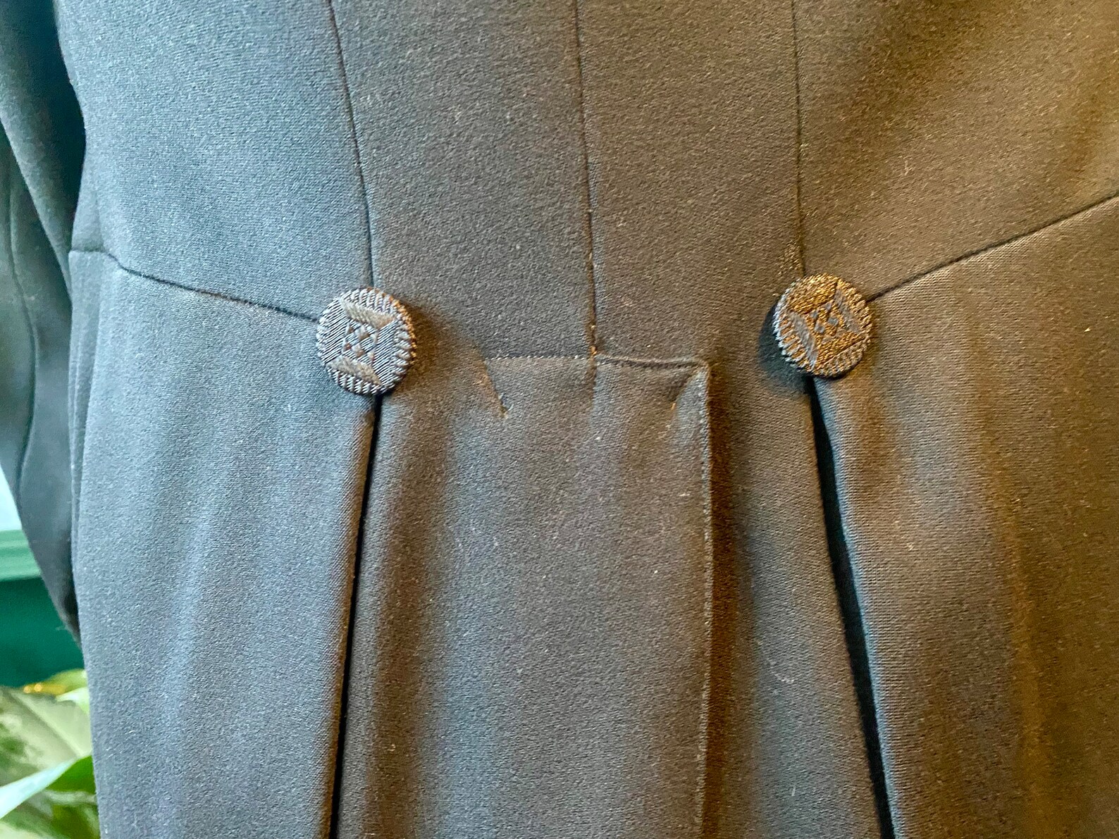 Early 1900s 1800s Black Wool Frock Coat Double Breasted High Quality - Etsy