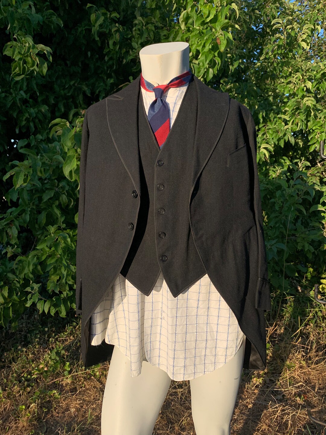 1900s 1920s Morning Suit / DATED 1918 / Formal Morning Suit With Vest ...