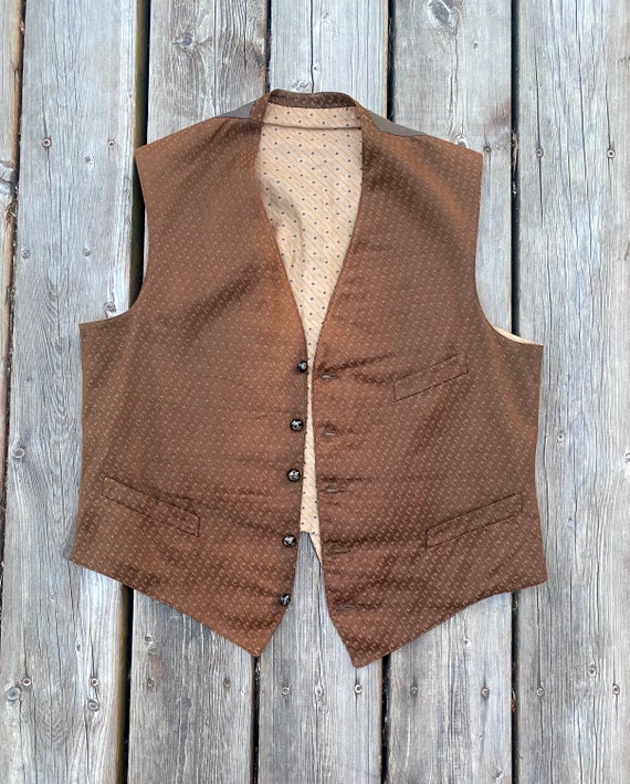 1910s 1920s Suit Odd Vest / Art Deco Victorian / Abst… - Gem