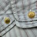 Antique Edwardian 10K Gold Cuff-links / 1900s Victorian ~ Edwardian ...