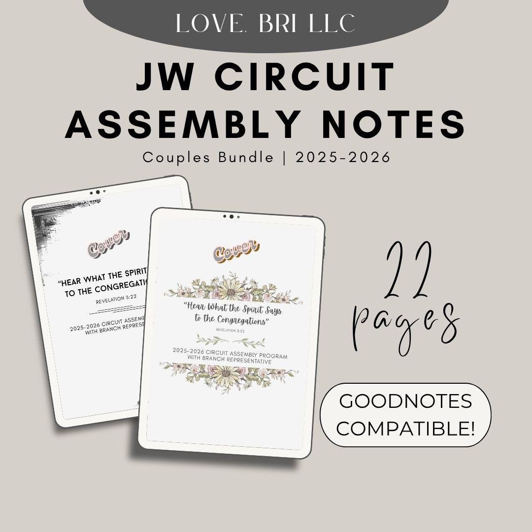 JW Circuit Assembly Printable Notes - Etsy