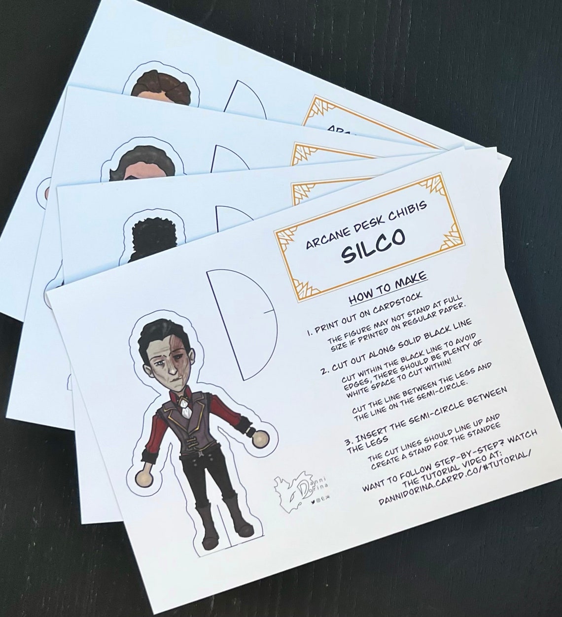 Arcane Chibi Printables Main Set - Etsy