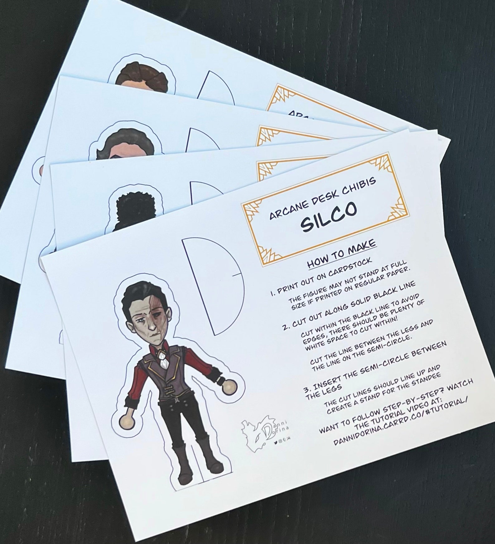 Arcane Chibi Printables Main Set - Etsy