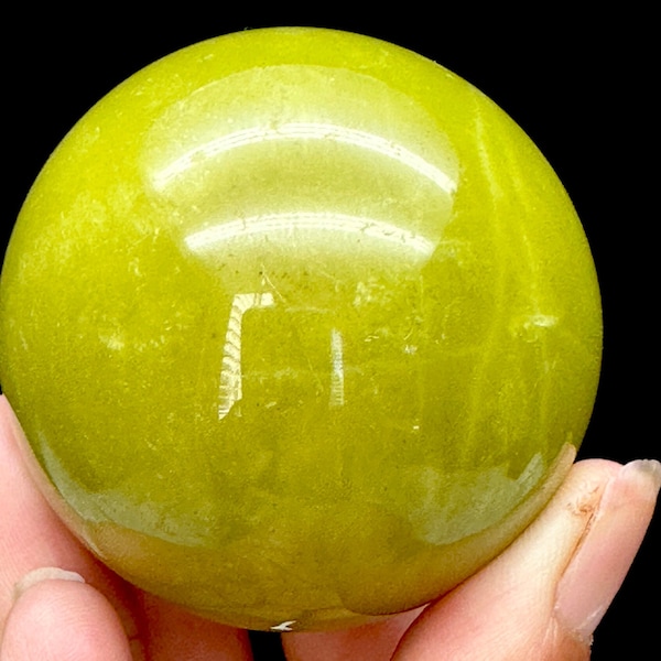 Green Jade Sphere - Etsy