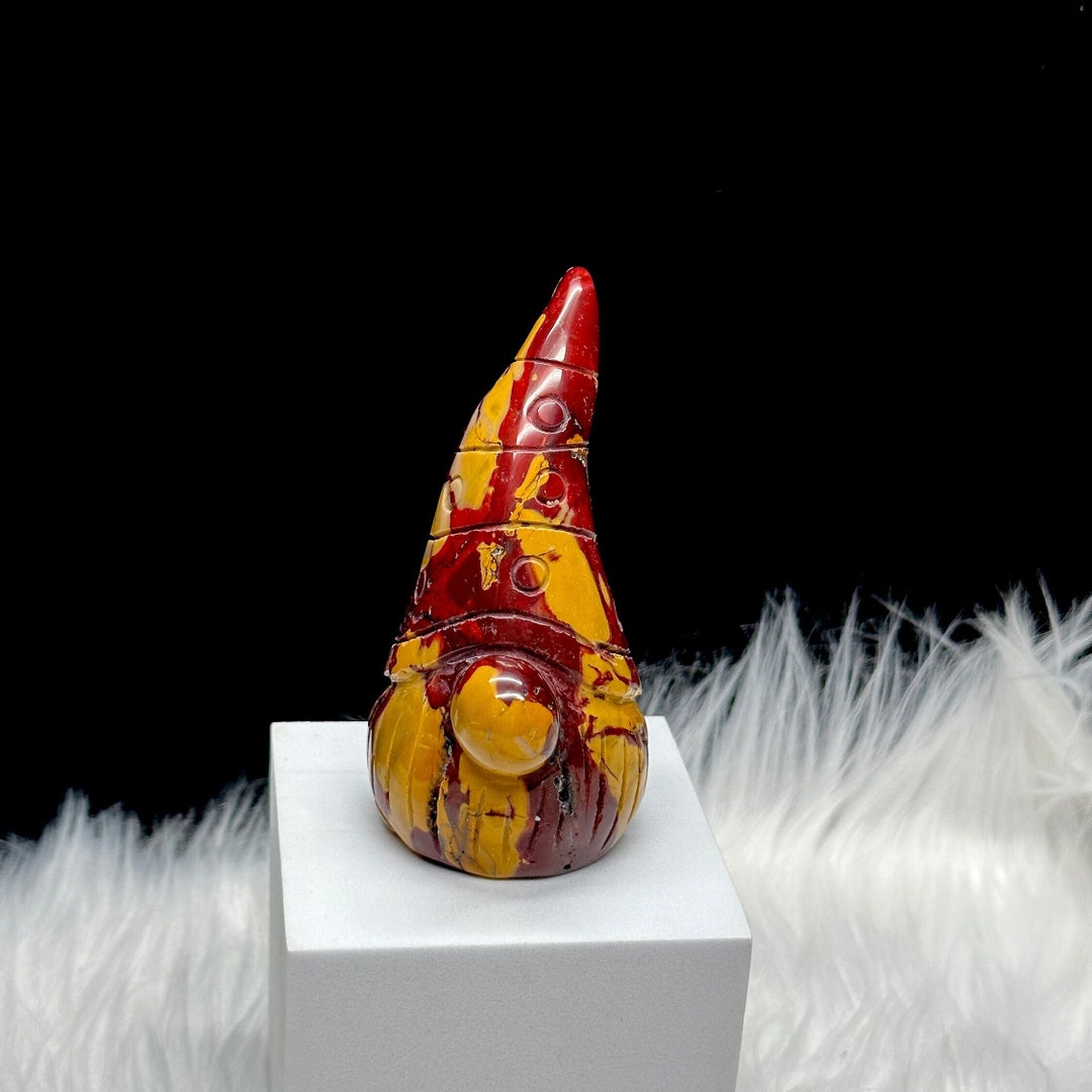 Adorable Mookaite Jasper Crystal Gnome Carving,jasper Carving - Etsy