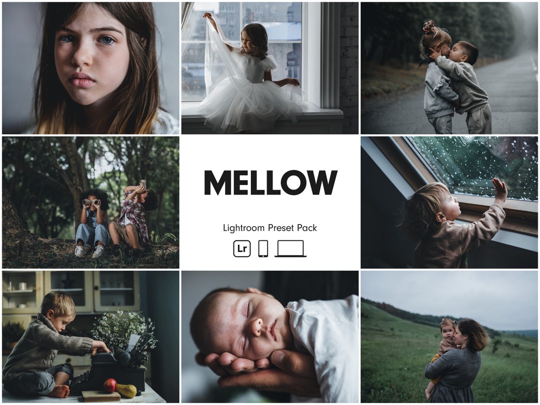 10 MELLOW Lightroom Presets | Newborn Baby Presets | Moody Baby Preset ...