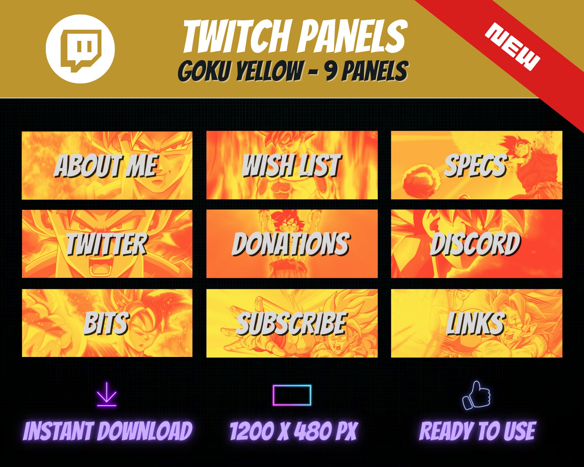 Goku Overlay - Etsy Ireland