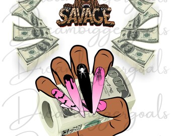 Savage Nails - Etsy
