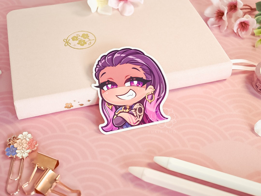 Valo Reyna Smug 3 Vinyl Stickers Cute Die Cut Stickers Laptop Sticker ...