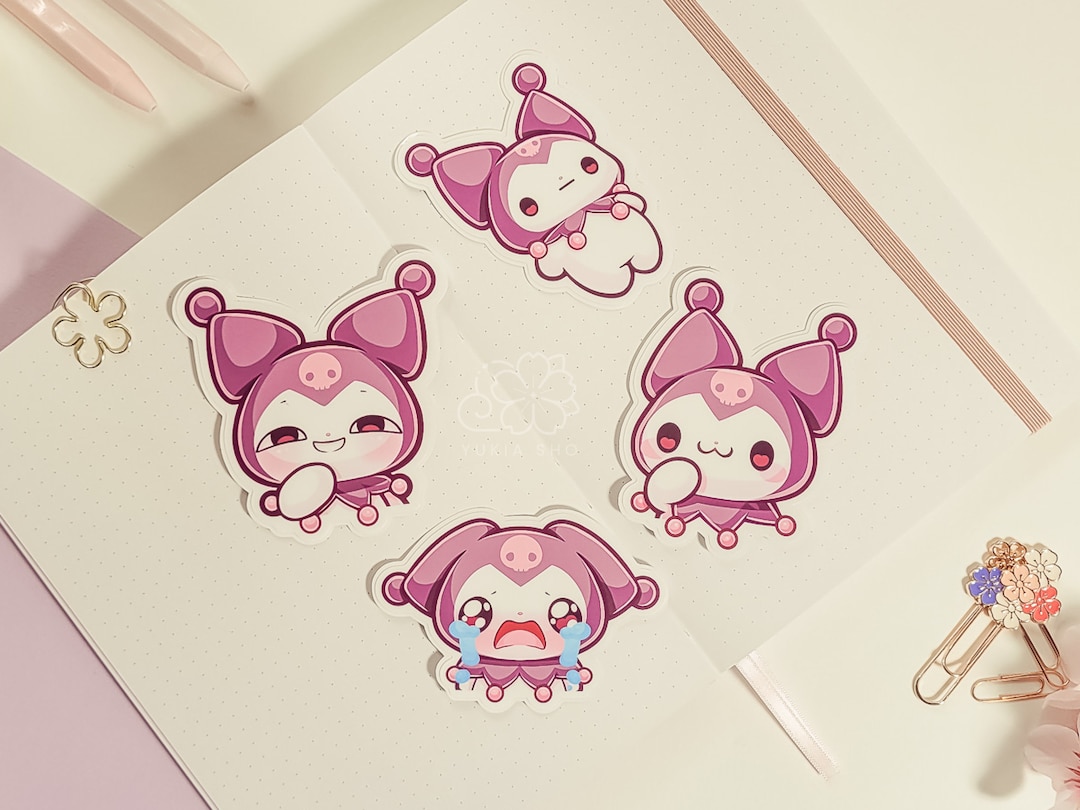 Kawaii Kuro 3 Vinyl Sticker Cute Die Cut Sticker Laptop Sticker Car ...