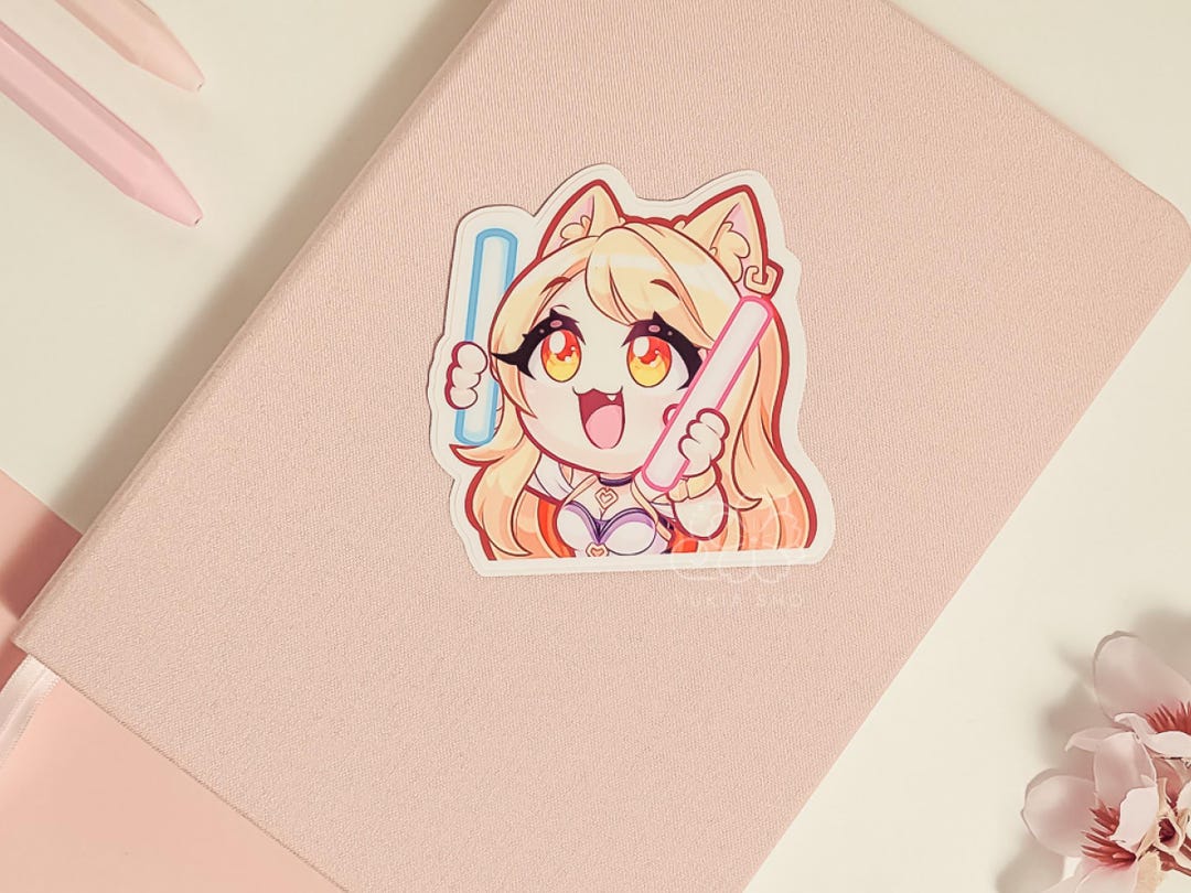 Lol Ahri Rave 3" Vinyl Sticker | Cute Stickers | Laptop Sticker | Decal ...