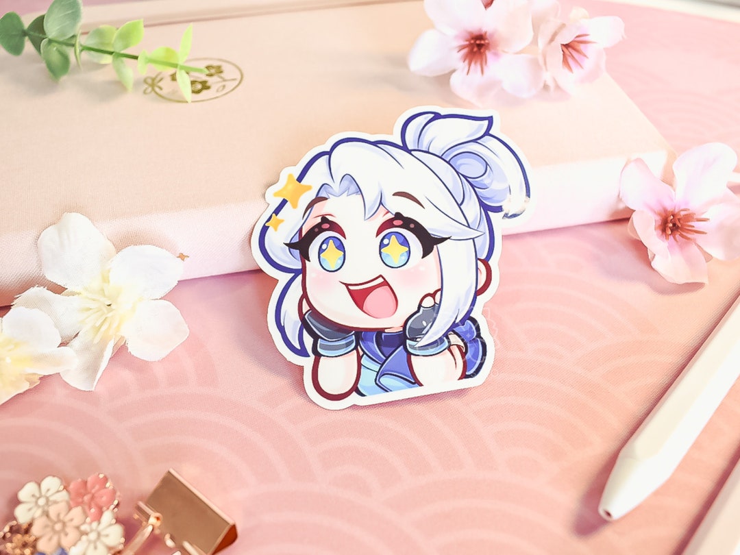 Valo Jett Wow 3 Vinyl Sticker Cute Die Cut Stickers - Etsy Australia