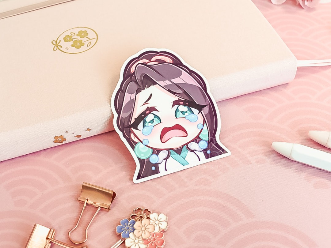 Valo Sage Cry 3 Vinyl Sticker glossy Cute Die Cut Stickers Laptop ...