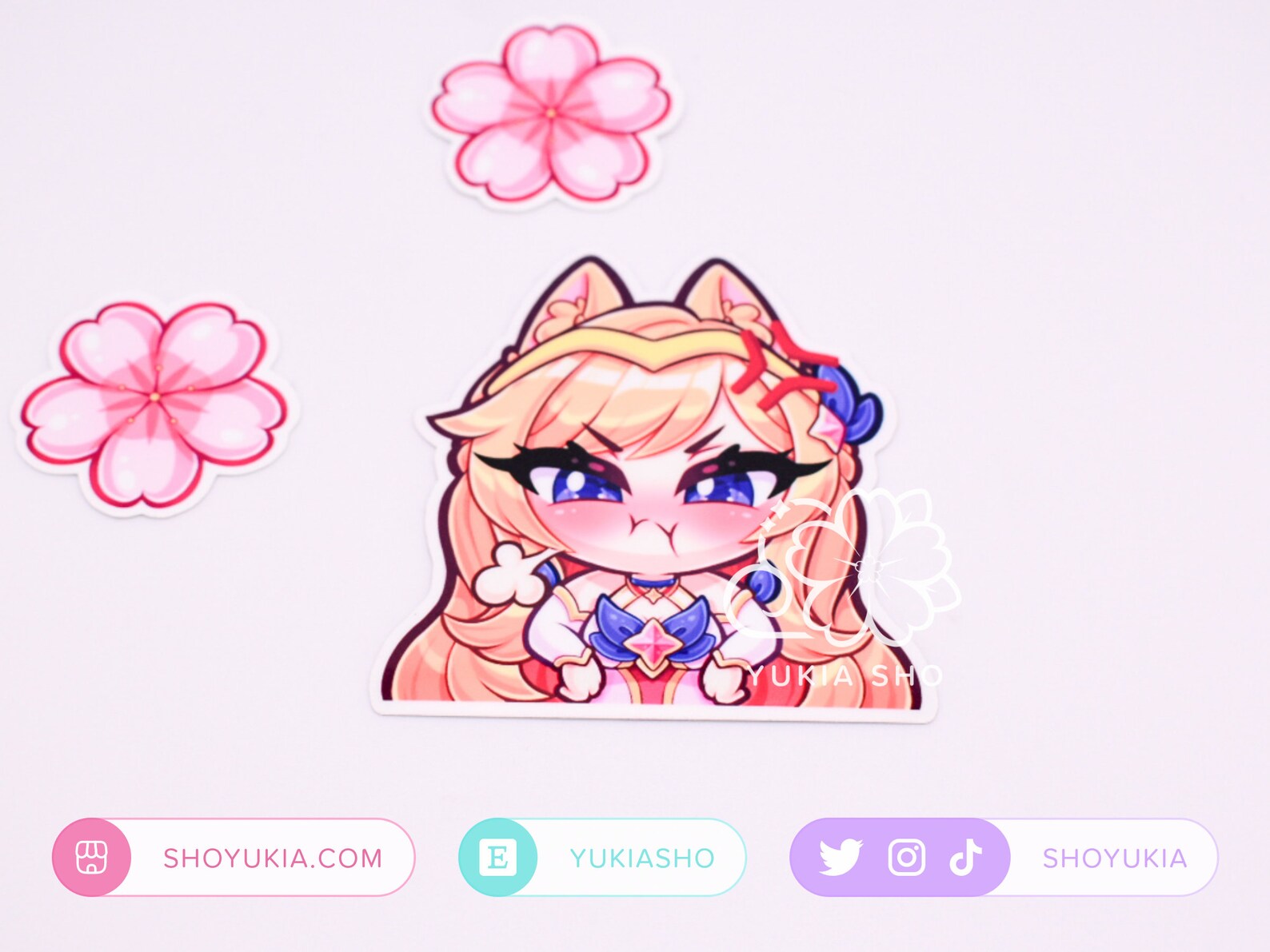 L O L Ahri 3 Vinyl Sticker Pack Cute Stickers Laptop - Etsy