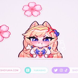 L O L Ahri 3 Vinyl Sticker Pack Cute Stickers Laptop - Etsy