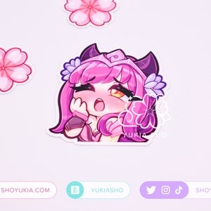 L O L Ahri 3 Vinyl Sticker Pack Cute Stickers Laptop - Etsy