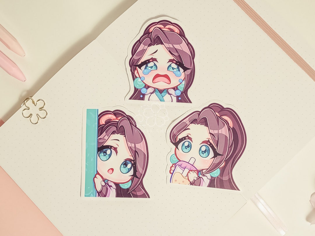 Valo Sage Vinyl Sticker Pack | Anime Waterproof Decal - Etsy