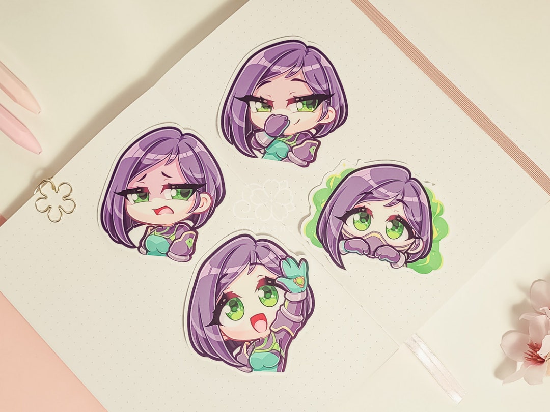 Valo Viper 3" Vinyl Stickers | Cute Waterproof Anime Decal for Water ...