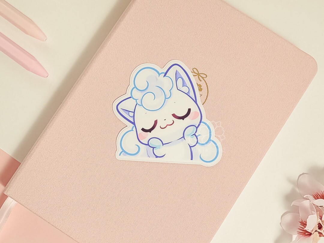 PKMN Vulp Uwu 3 Vinyl Sticker Cute Die Cut Sticker Laptop Sticker ...
