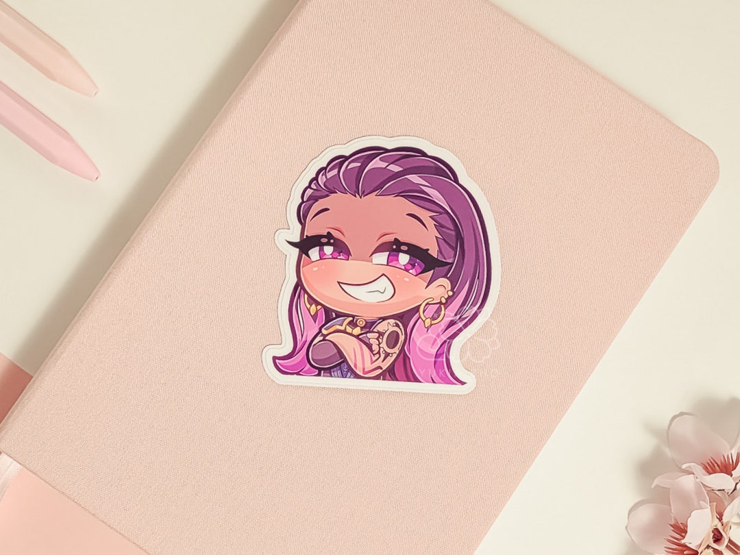 Valo Reyna Smug 3" Vinyl Stickers | Anime Decal for Journals, Laptops ...