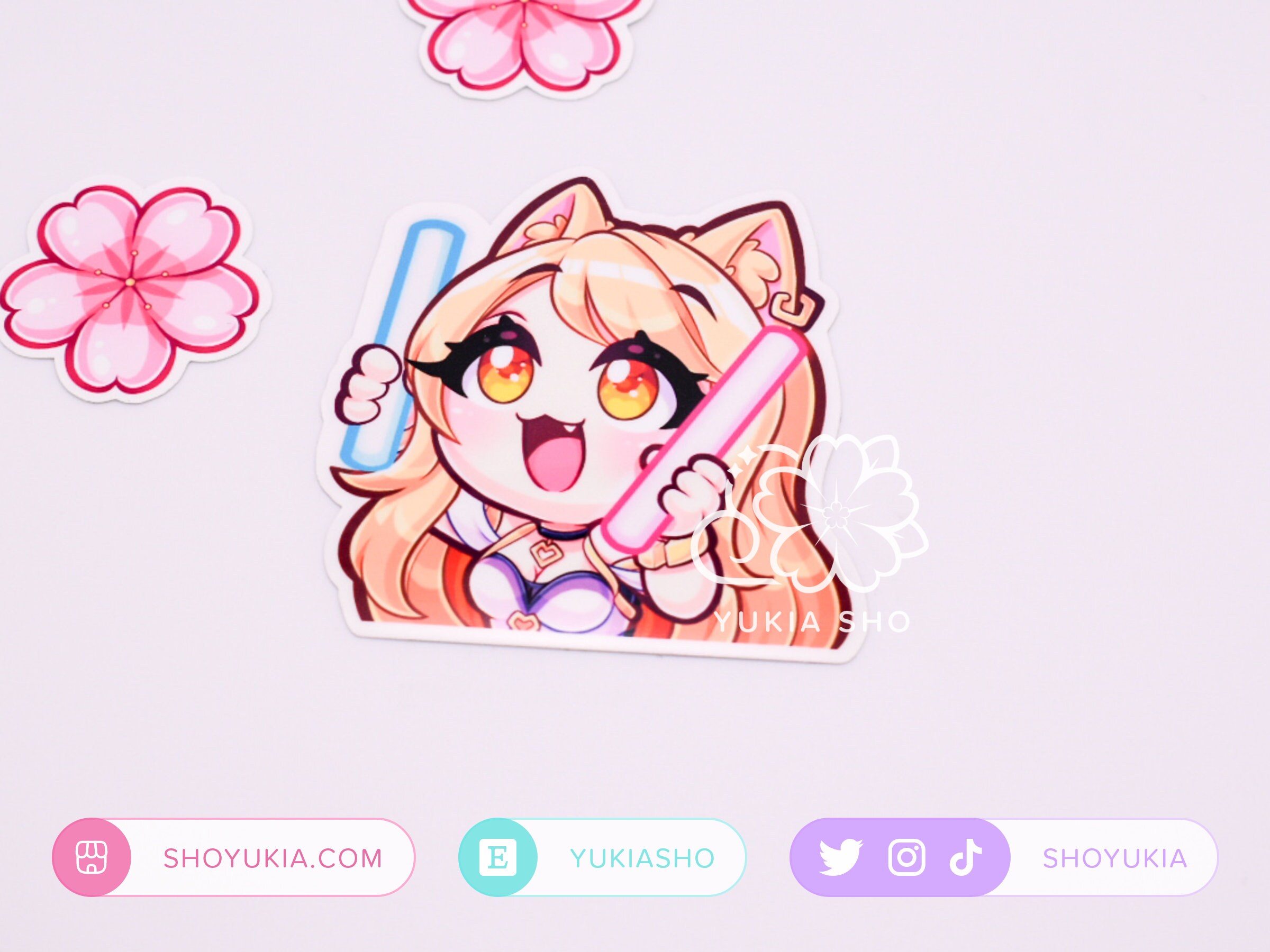 L O L Ahri 3 Vinyl Sticker Pack Cute Stickers Laptop - Etsy UK